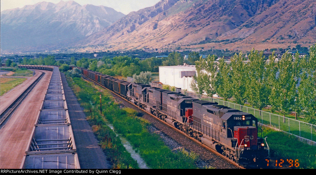 RIO GRANDE SD40T-2's 5350/5394/5380/5373.